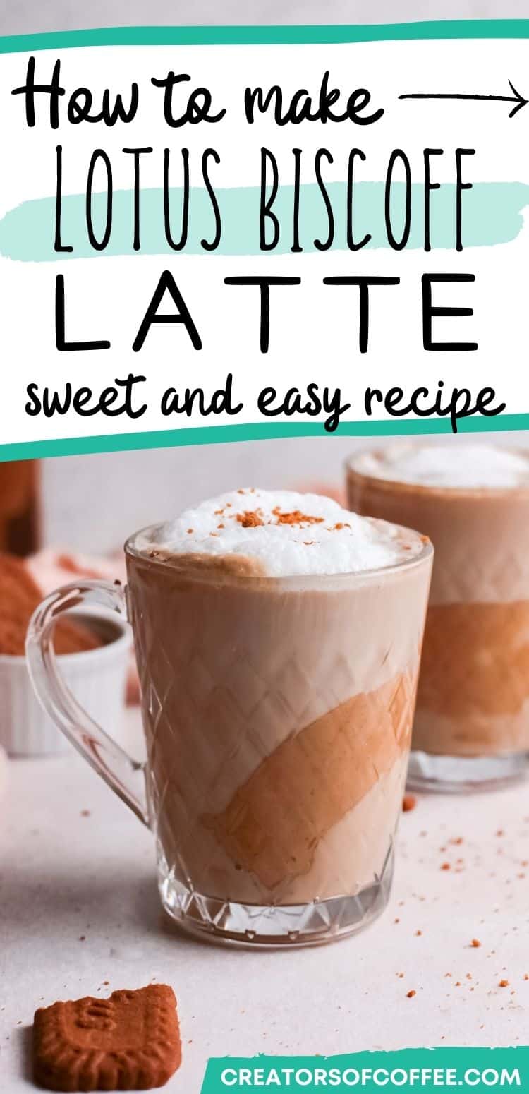Homemade Lotus Biscoff Latte | Creators Of Coffee