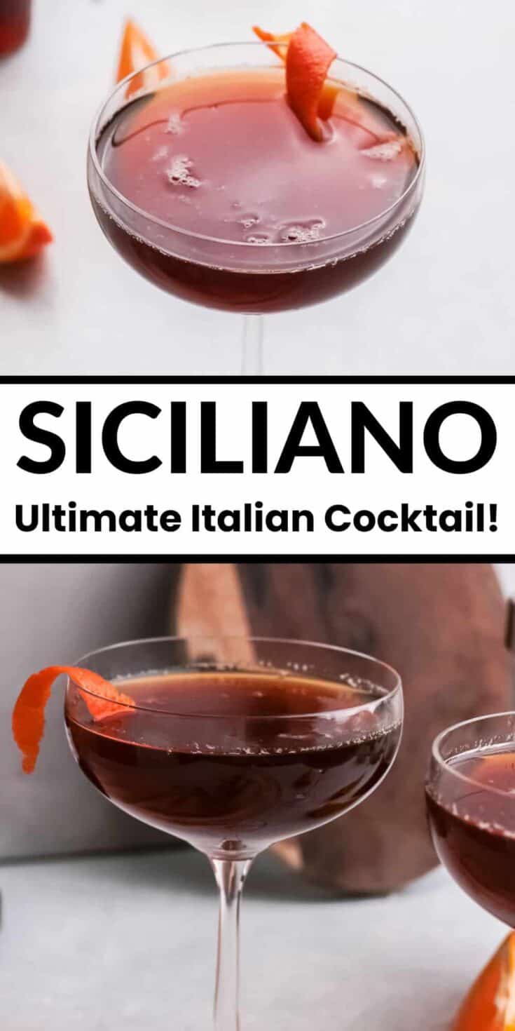 The Siciliano Cocktail | Creators Of Coffee