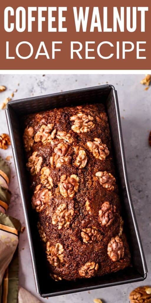 Coffee Walnut Loaf Cake | Creators Of Coffee