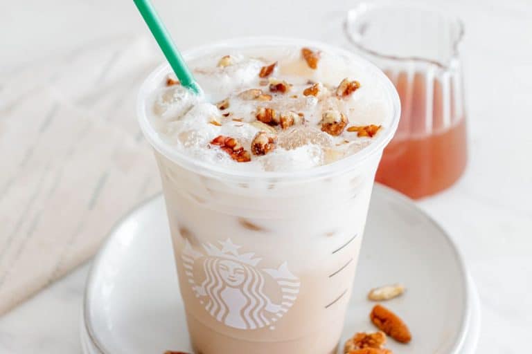 Starbucks Iced Pecan Crunch Oat Milk Latte Copycat Recipe | Creators Of ...