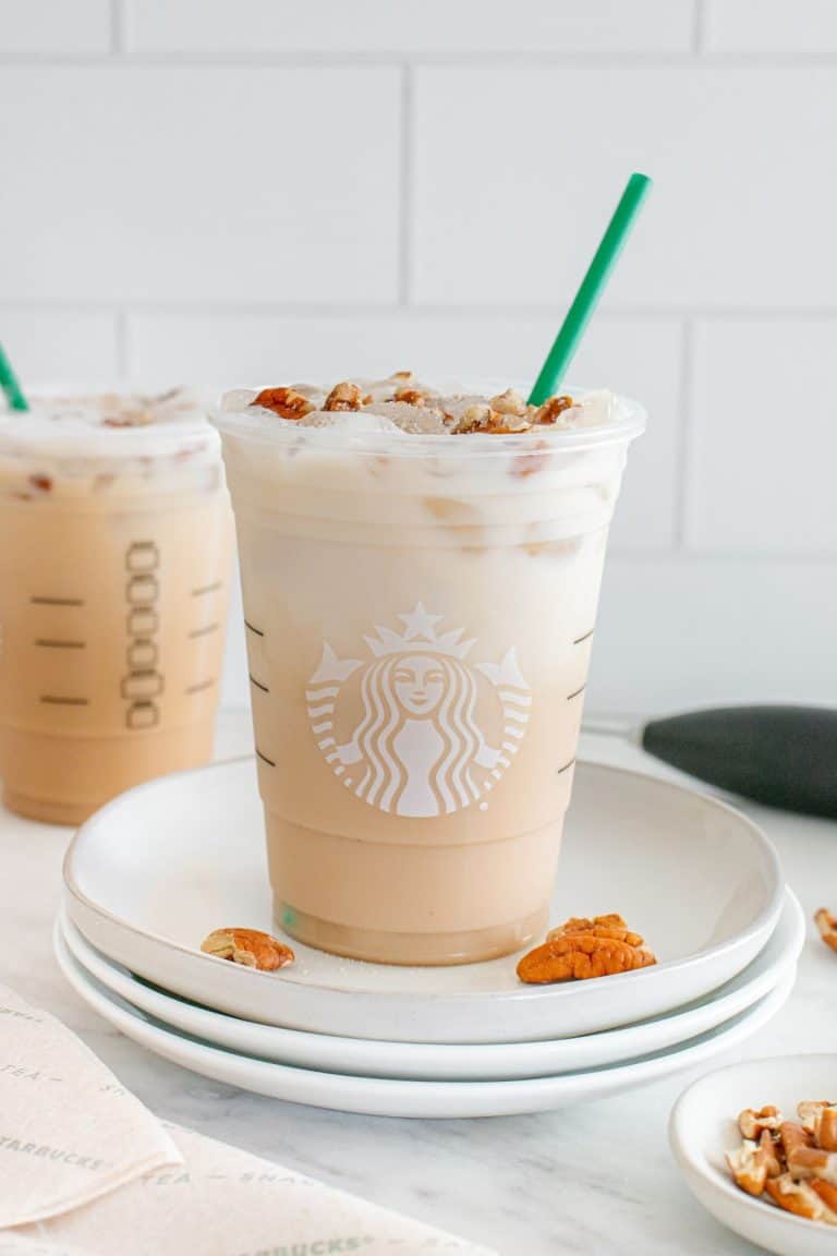 Starbucks Iced Pecan Crunch Oat Milk Latte Copycat Recipe | Creators Of ...
