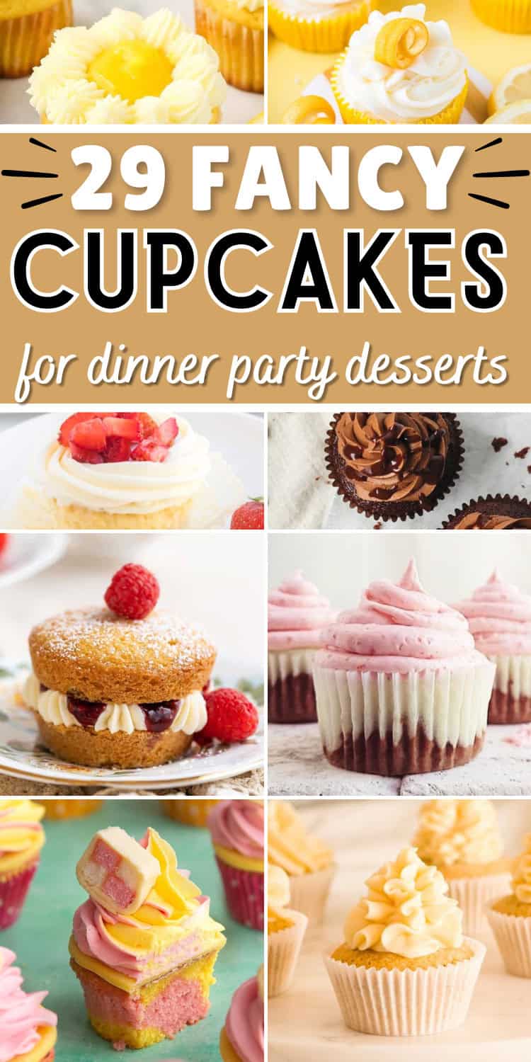 29 Gourmet Cupcake Recipes for Impressive and Elegant Desserts ...