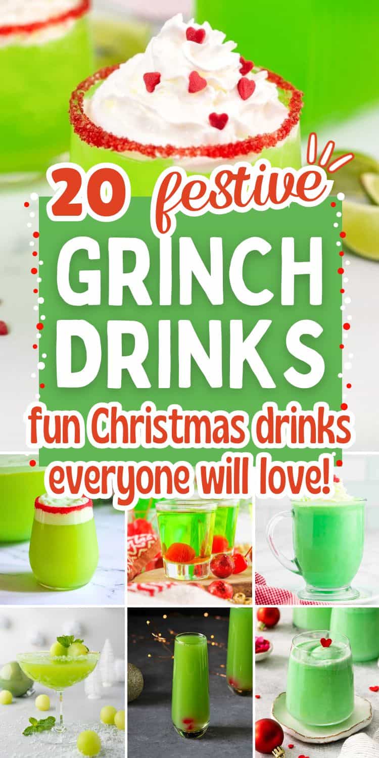 20 Festive Grinch Drink Ideas To Celebrate The Holidays | Creators Of ...